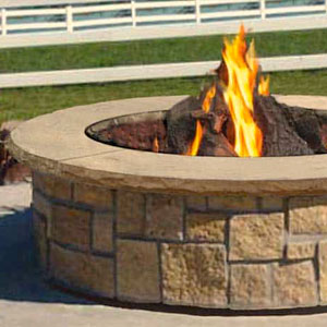 Shop Outdoor Fireplace Kits - Stone Age Manufacturing | Mulch Barn