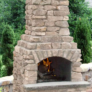 Shop Outdoor Fireplace Kits - Stone Age Manufacturing | Mulch Barn